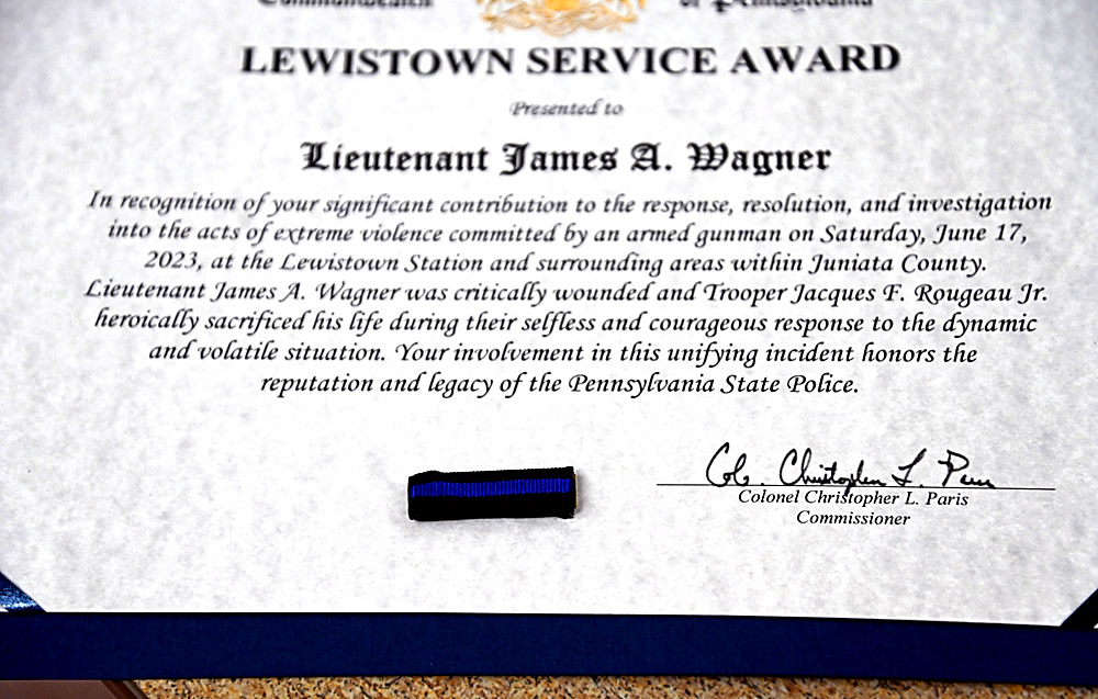 Trooper honored for actions | News, Sports, Jobs - Altoona Mirror